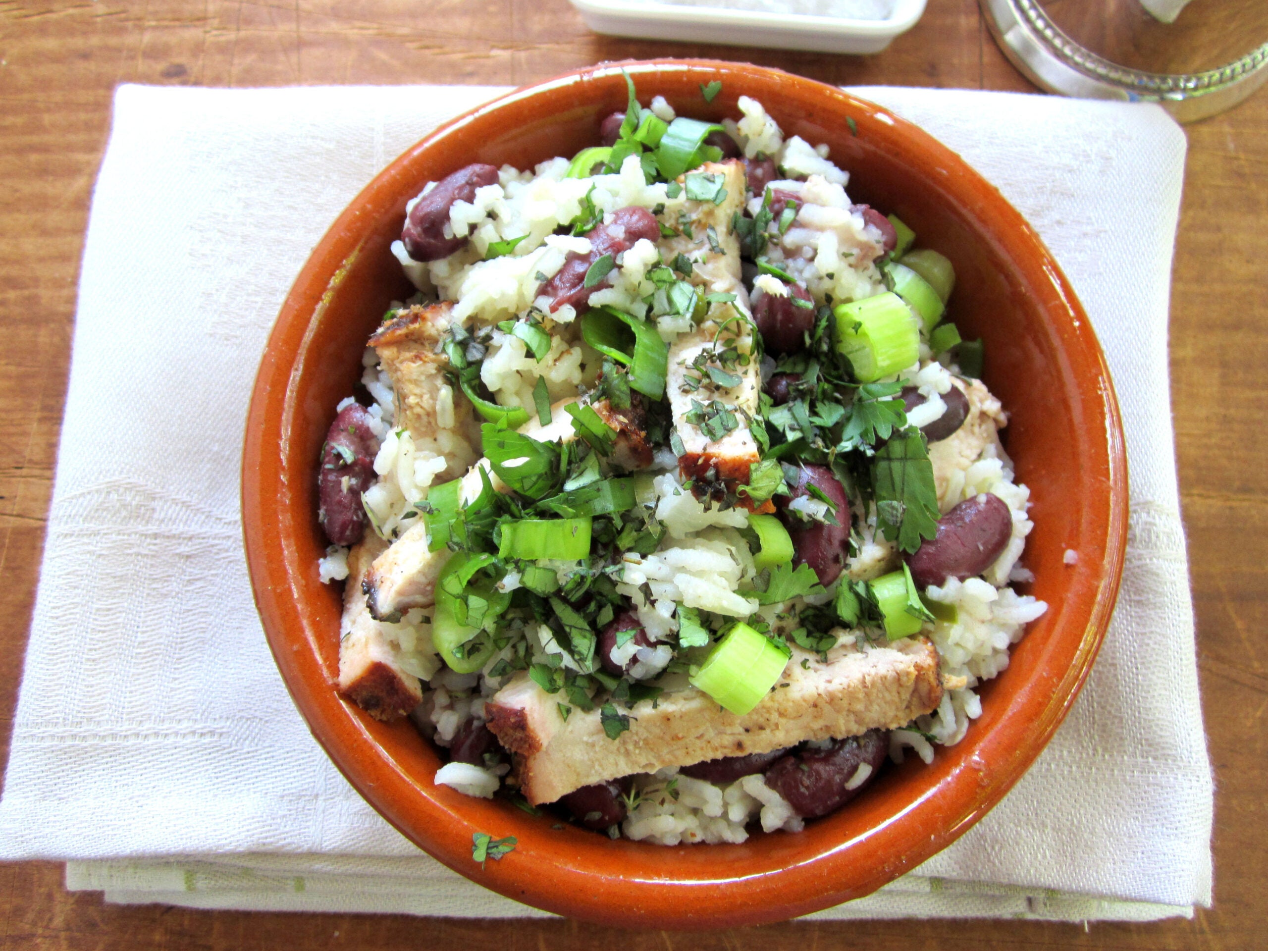 Recipe for Cuban red beans and rice with pork