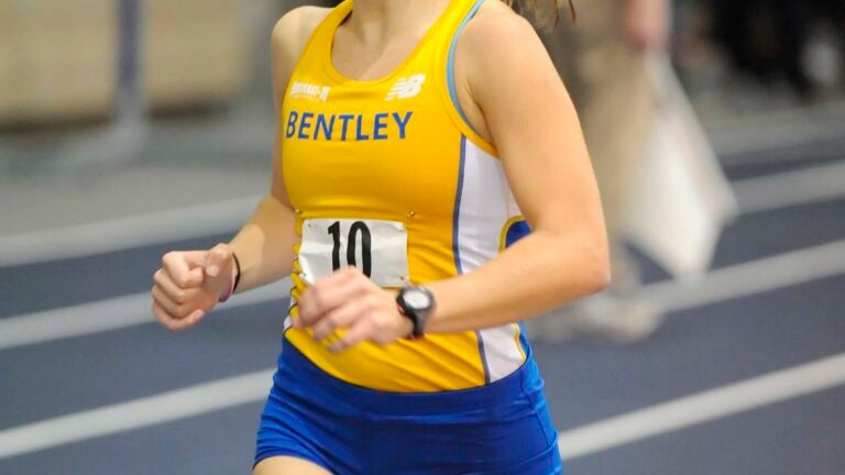 Bridgewater’s Caitlin Fahey goes the extra mile for Bentley University