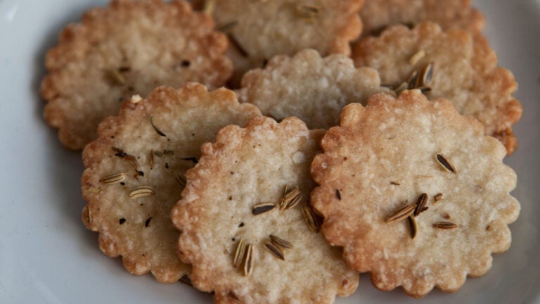 Recipe for cocos a l’anis (anise-seed cookies)