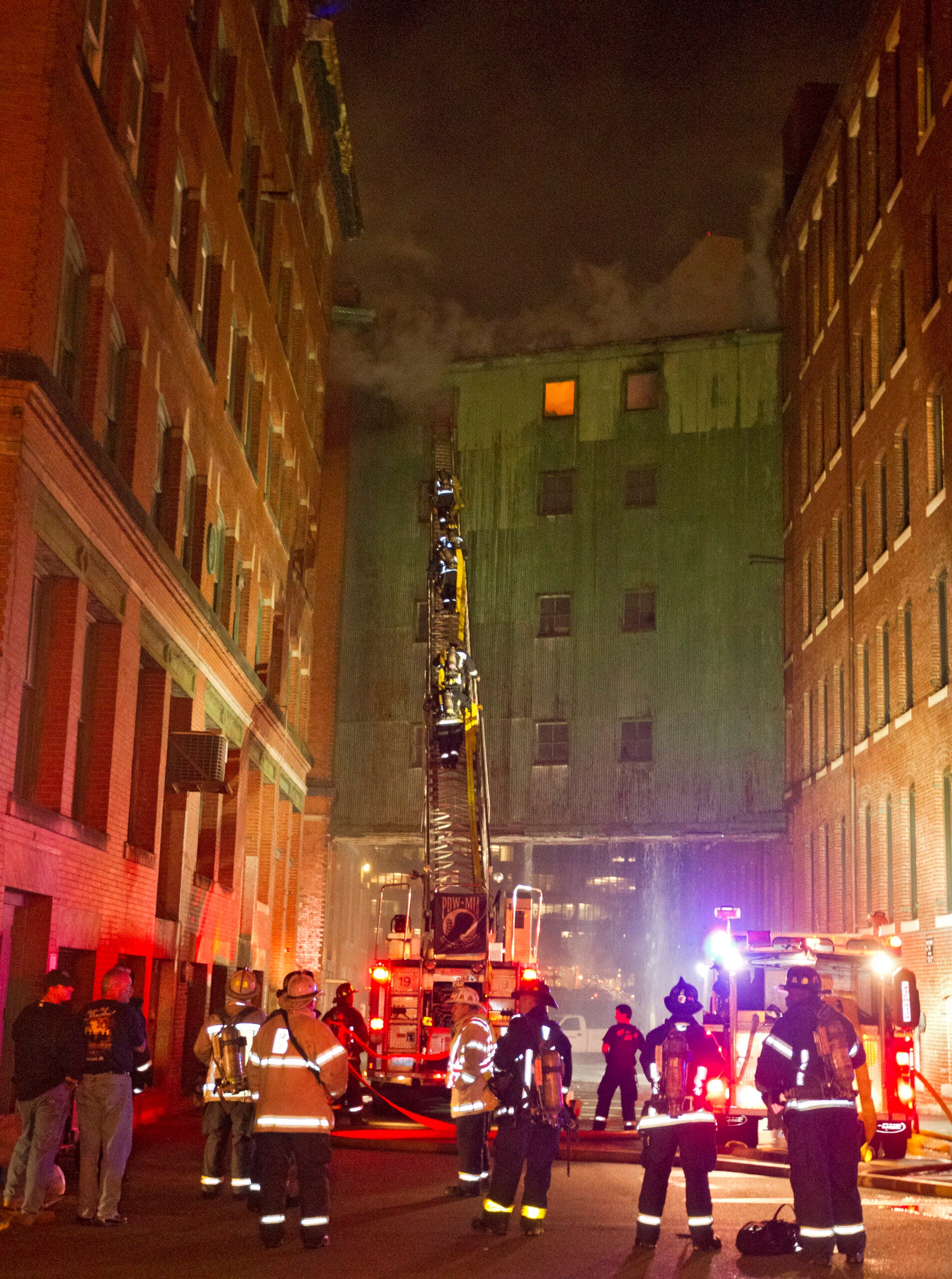 Fire officials probe South Boston blaze