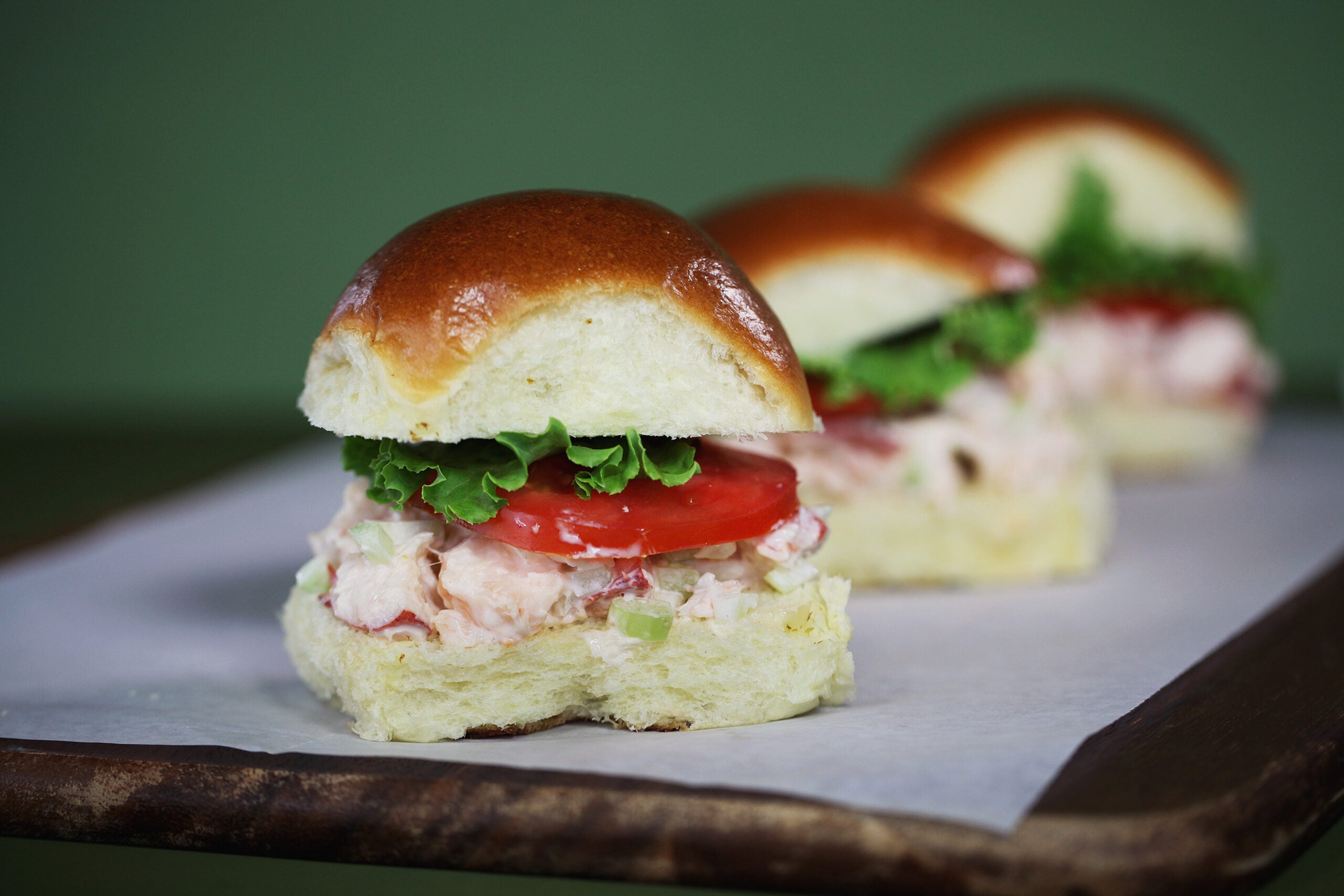 Recipe for lobster sliders