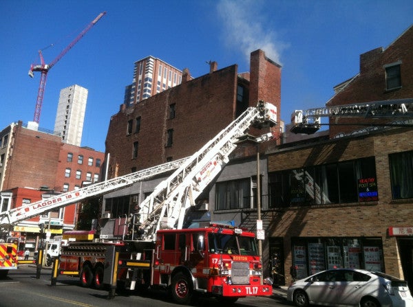 Boston firefighters knock down fire inside Chinatown restaurant; no ...
