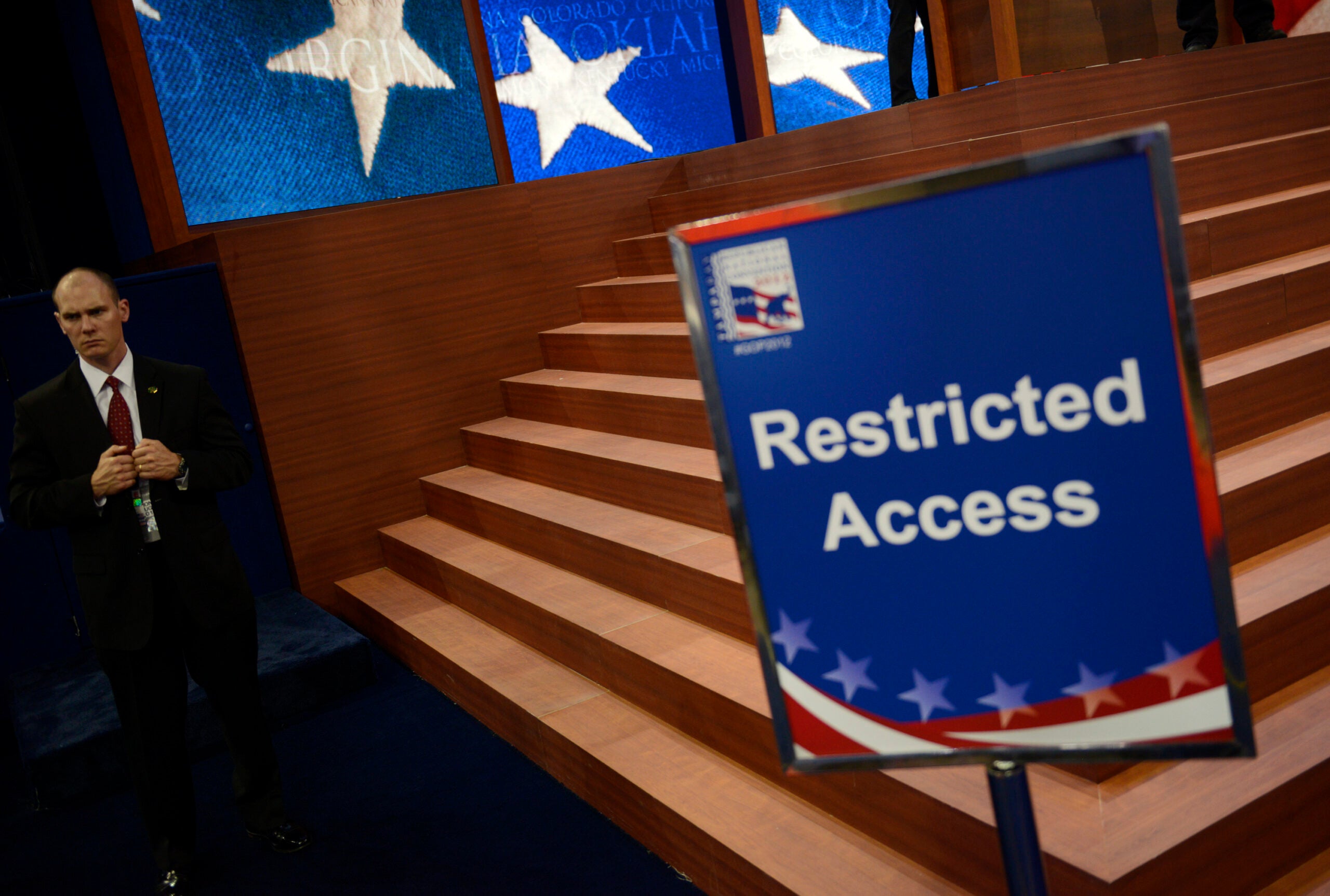 CONVENTION DIARY: Already heavy convention security grows even more ...