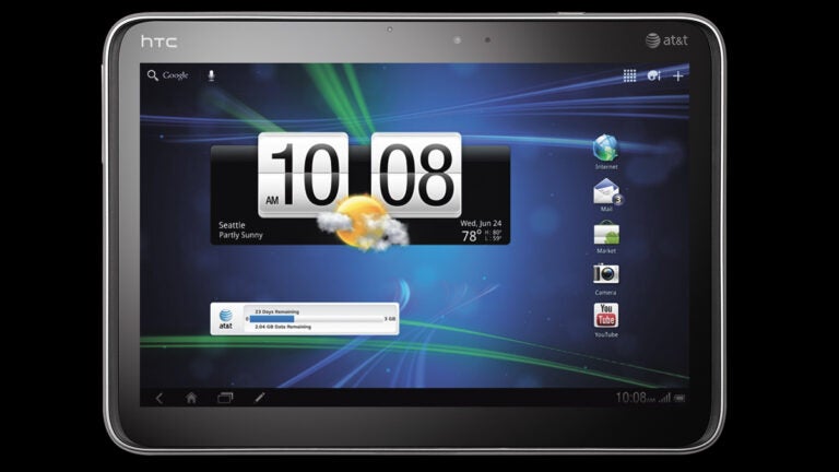 Pricey tablet makes most of AT&T’s new 4G