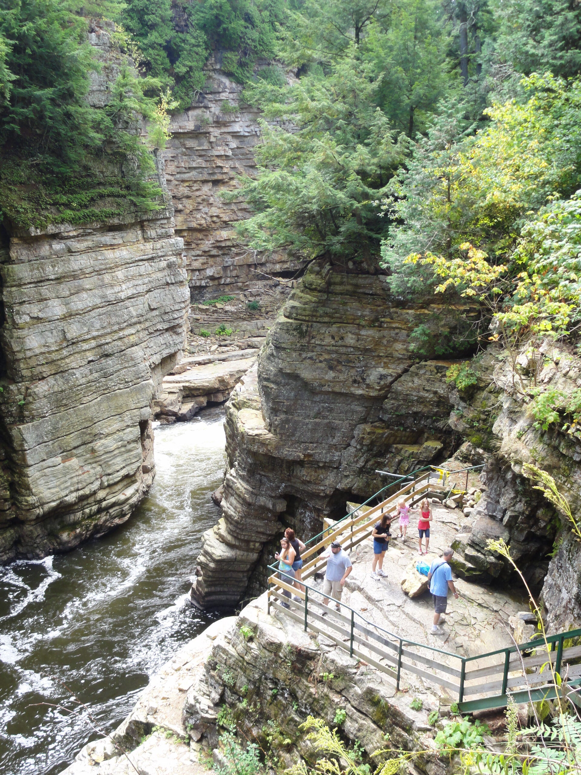NY’s Ausable Chasm, the oldest natural attraction in the Adirondacks