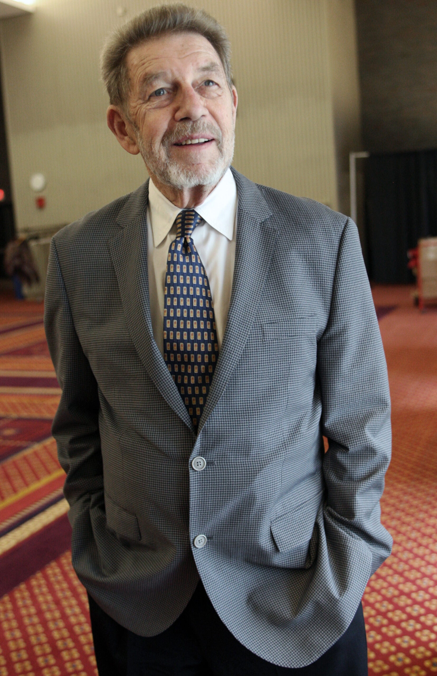 Pete Hamill speaks at Boston University