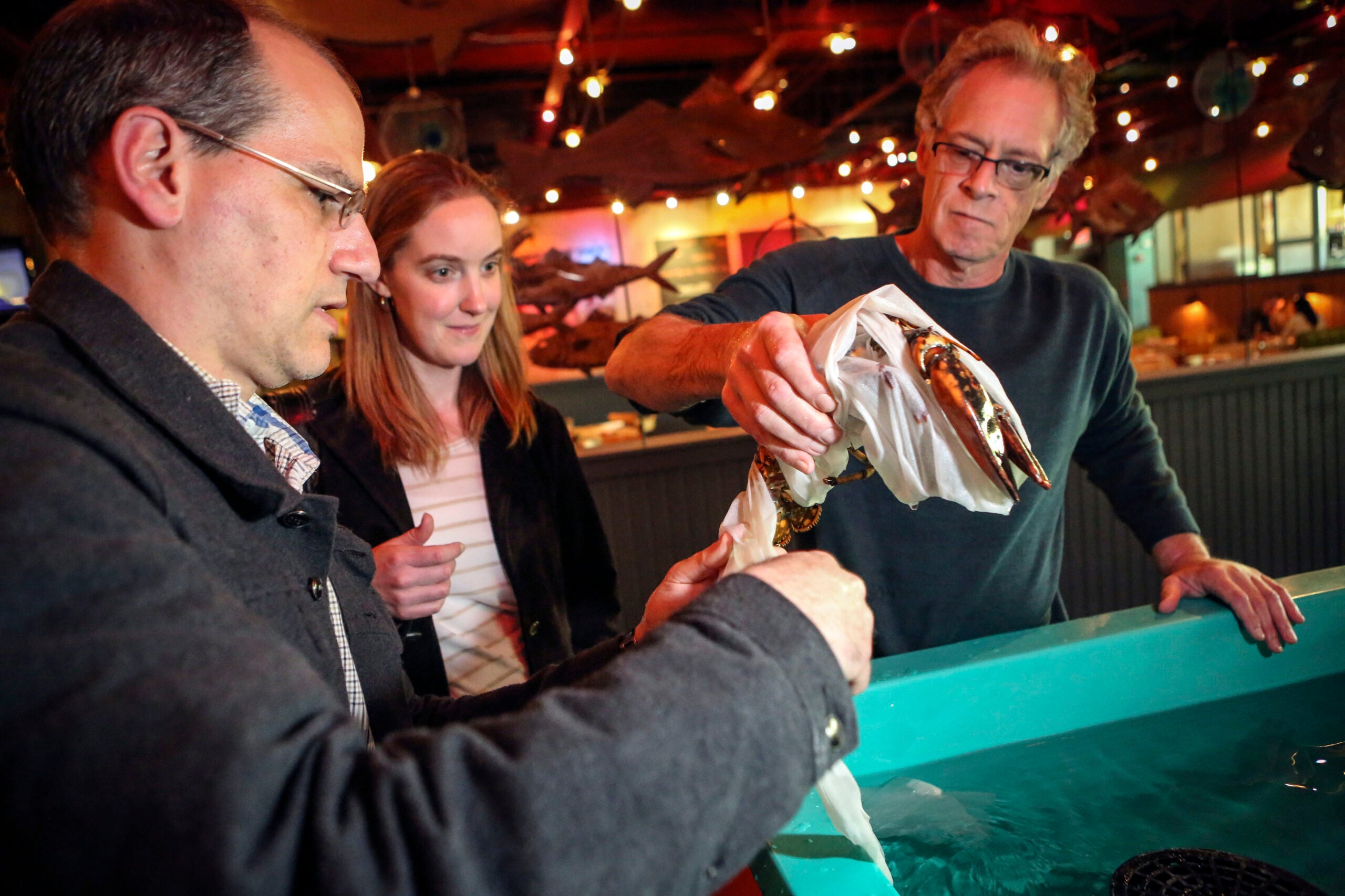 Jasper White’s rare calico lobster to get a new home in Rhode Island