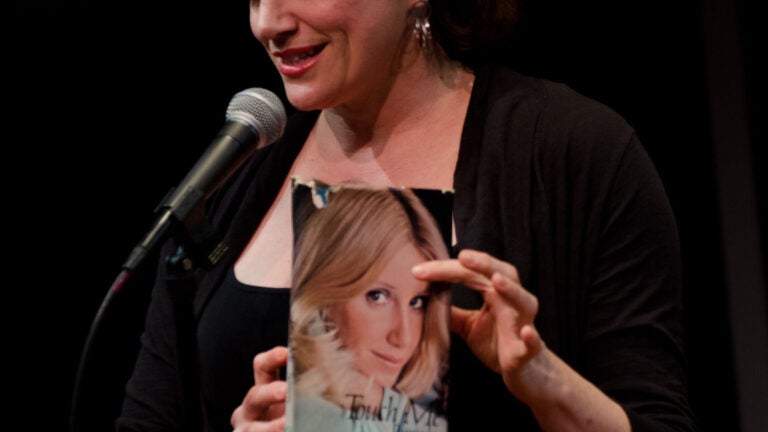 Tony winner Cady Huffman reads Suzanne Somers at ‘Celebrity Autobiography’