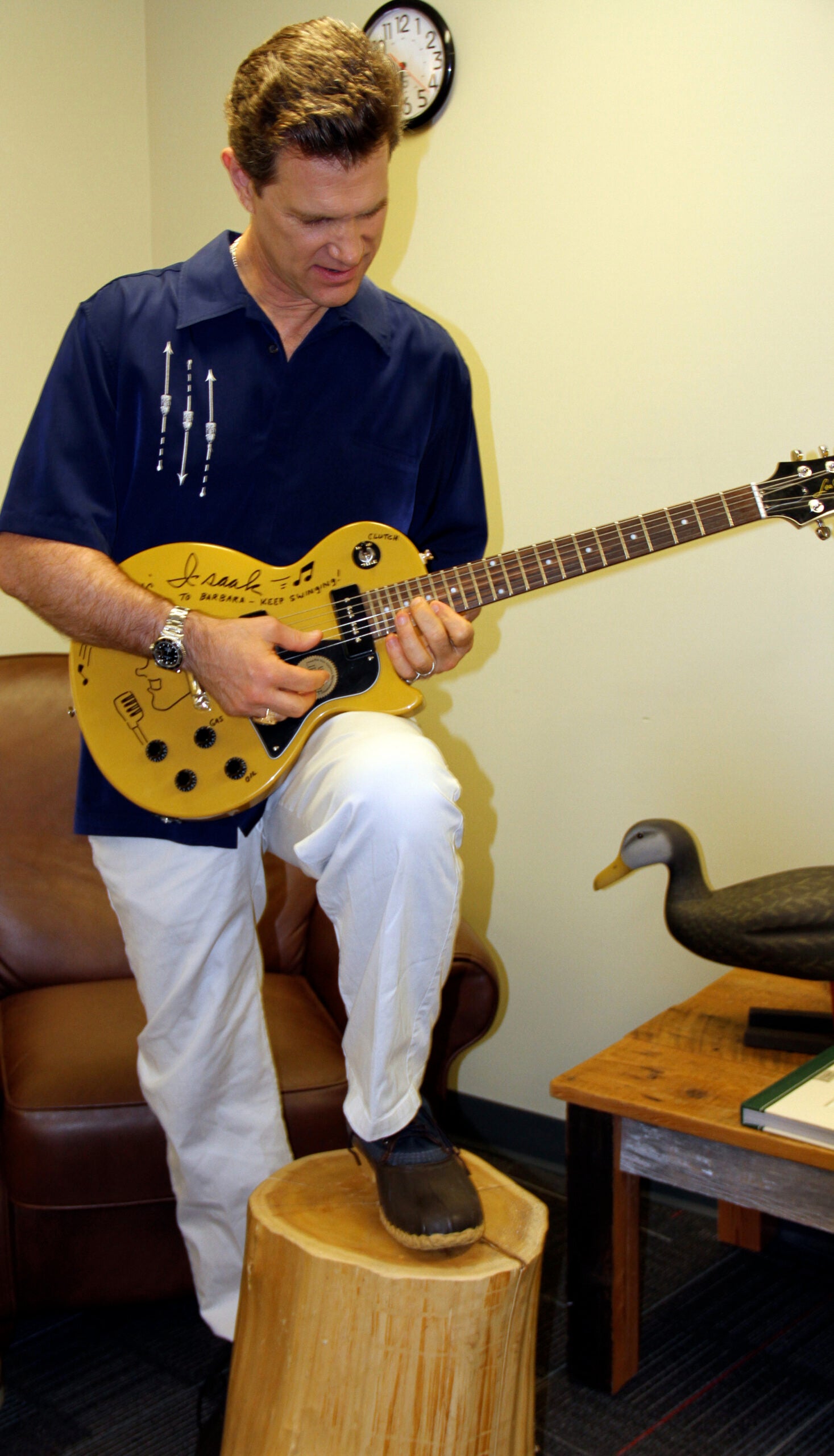 Chris Isaak performs for L.L. Bean’s 100th