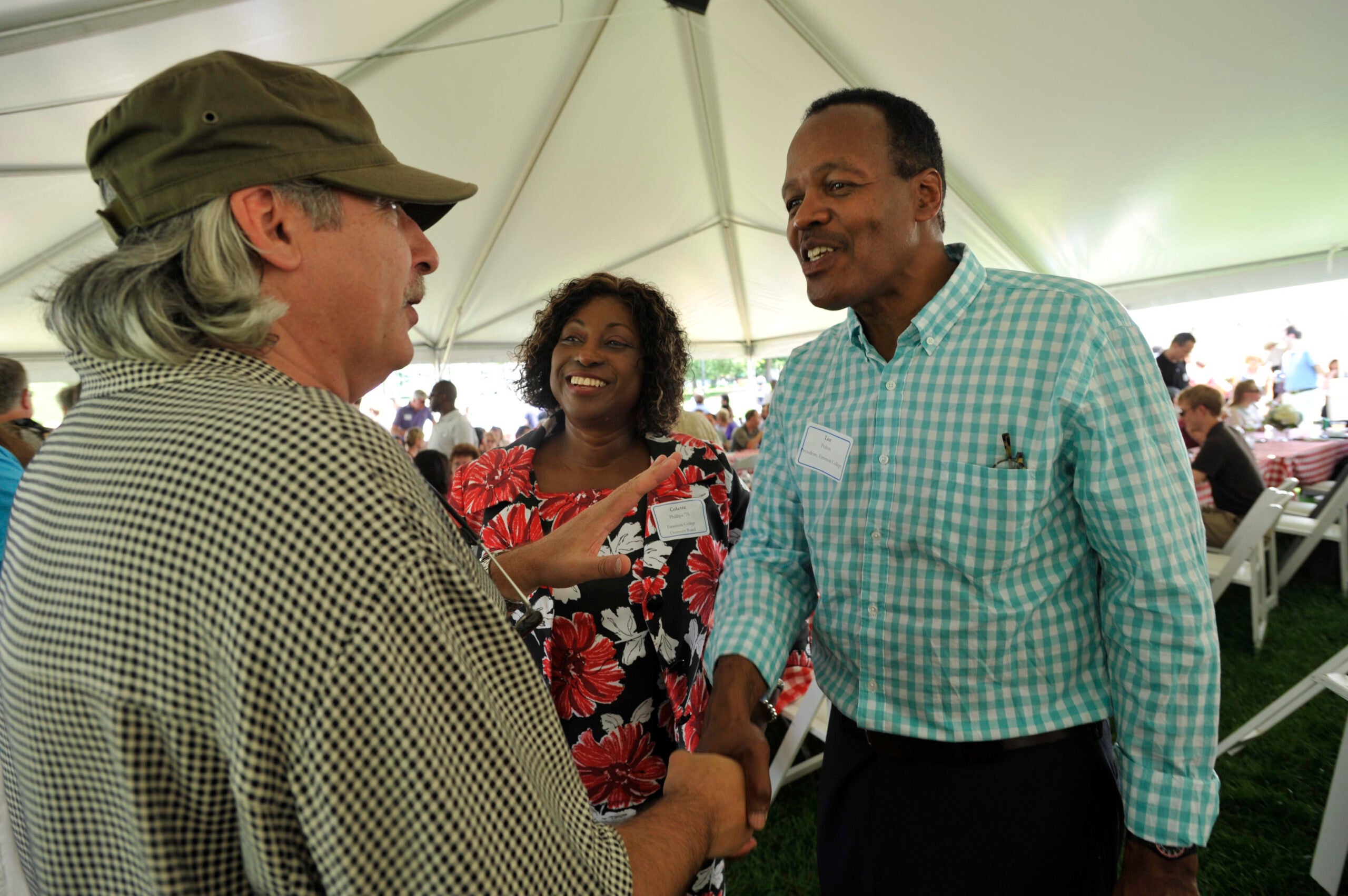 Welcoming President Pelton