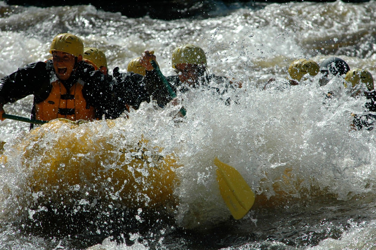 Rafting the Dead River in Maine