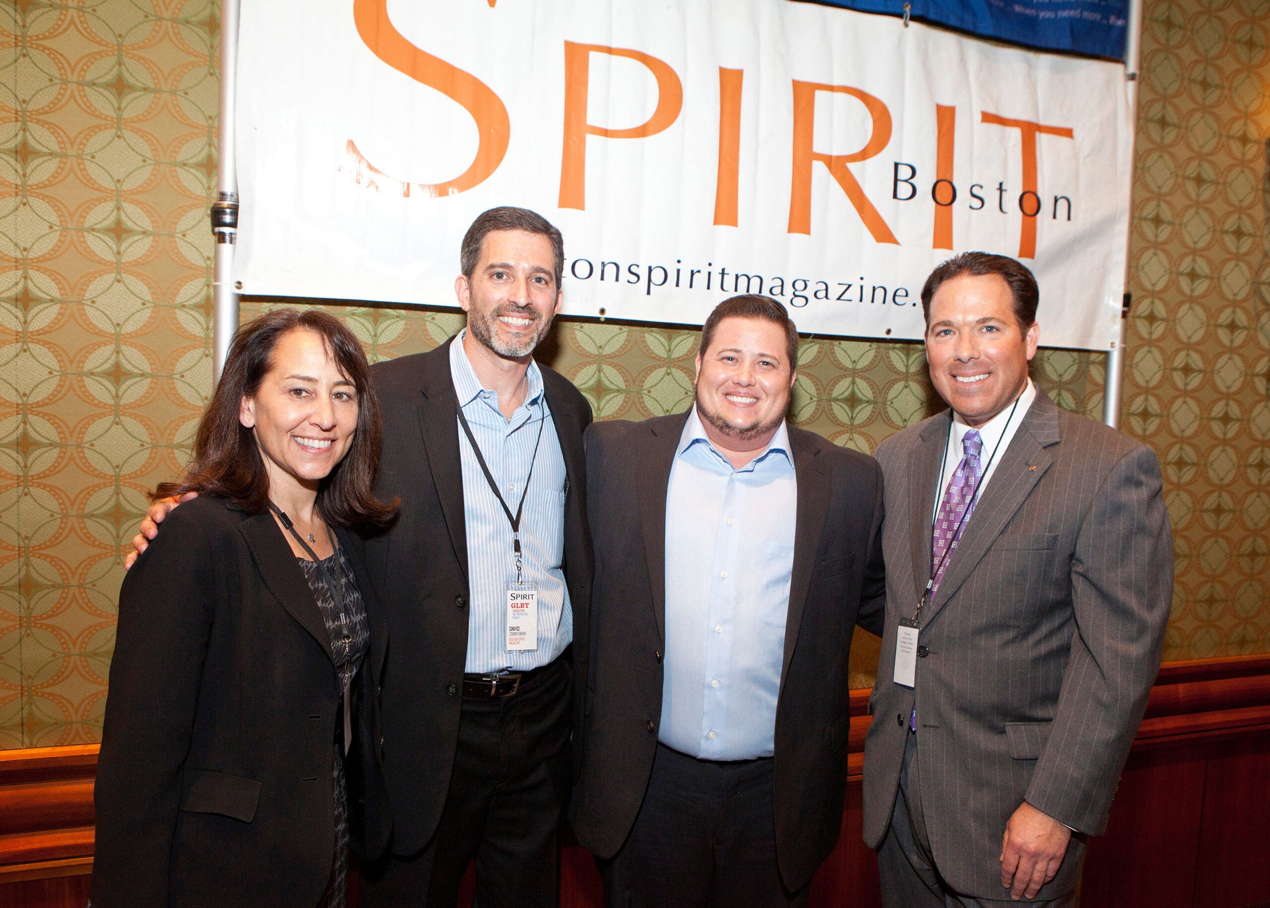 Chaz Bono visits Boston Spirit Magazine's Networking Night