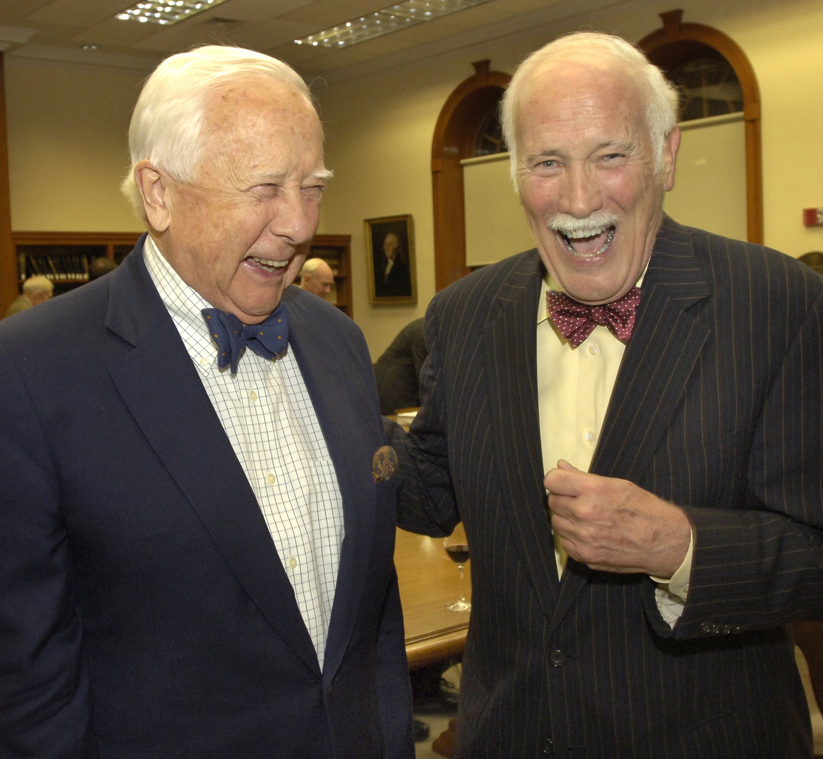 William M. Fowler and David McCullough celebrate history