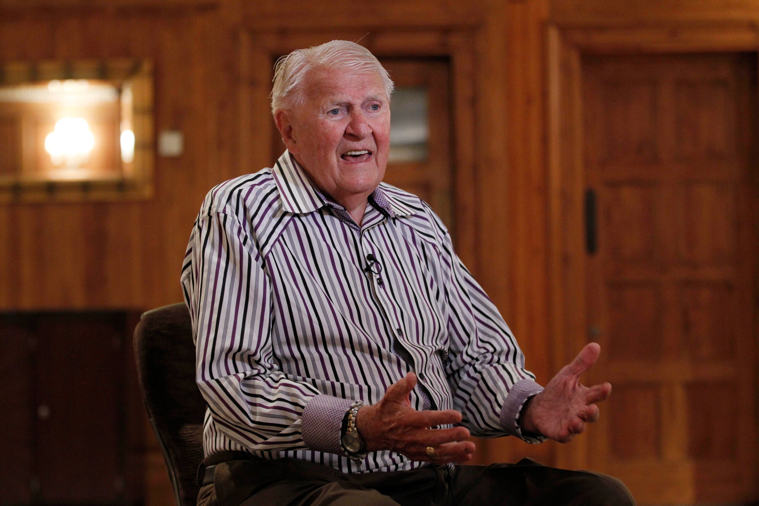 Ray Lumpp, 1948 Olympian, back to watch 2012 basketball