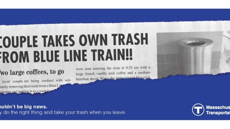 MBTA launches ad campaign urging riders to be more courteous