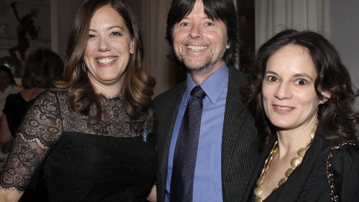 Julie and Ken Burns chair Room to Grow Gala