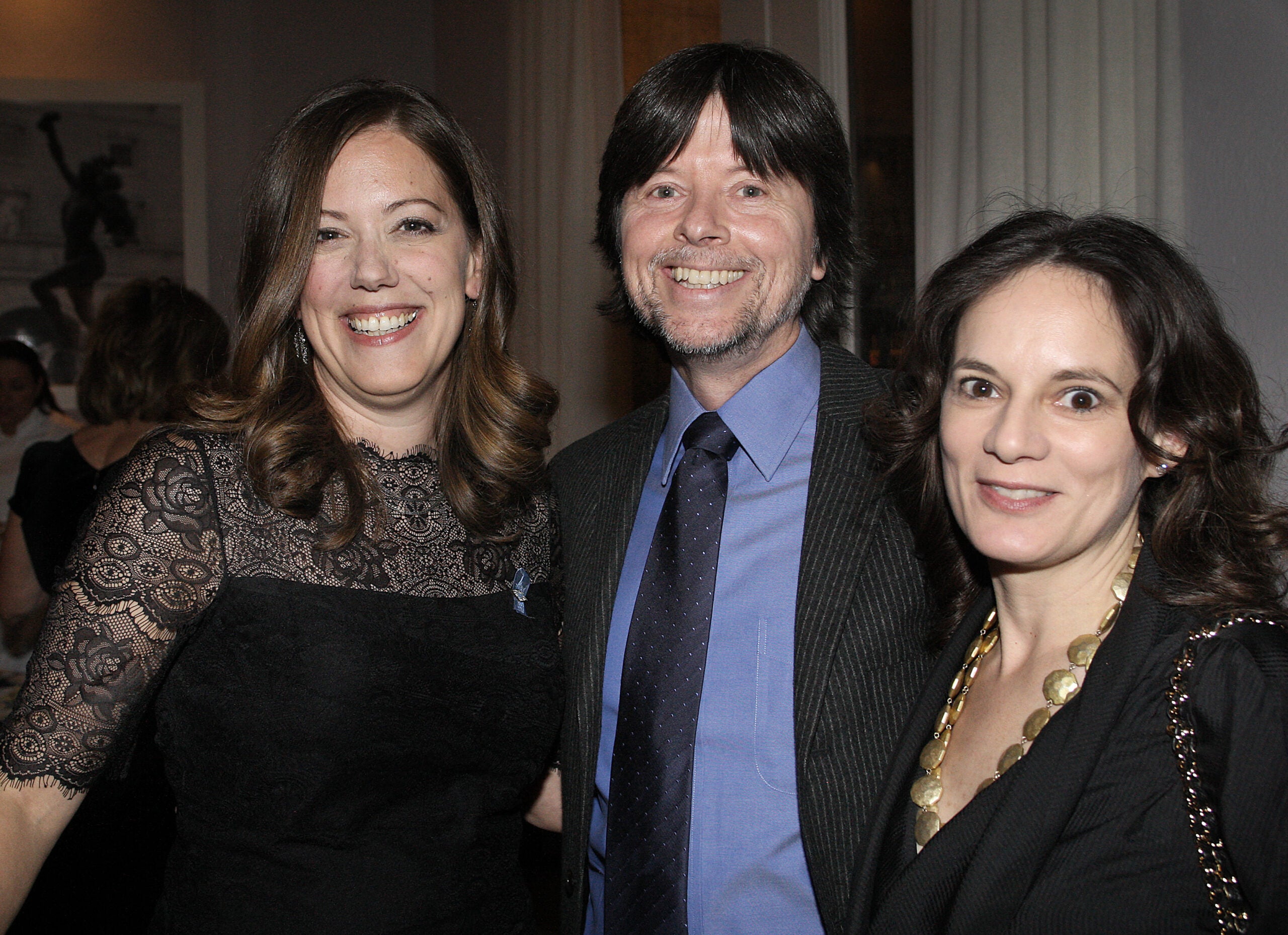 Julie and Ken Burns chair Room to Grow Gala