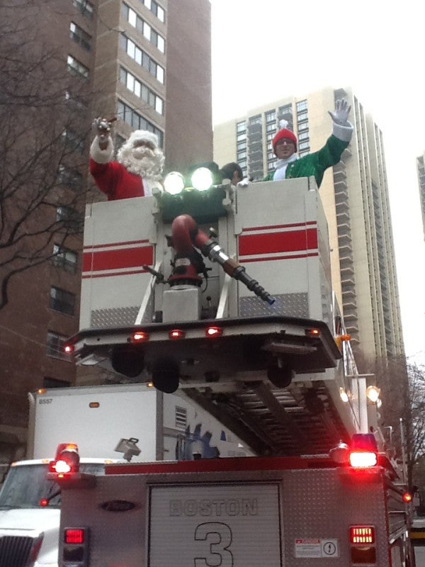 Santa makes a surprise visit to children at Shriners Hospital