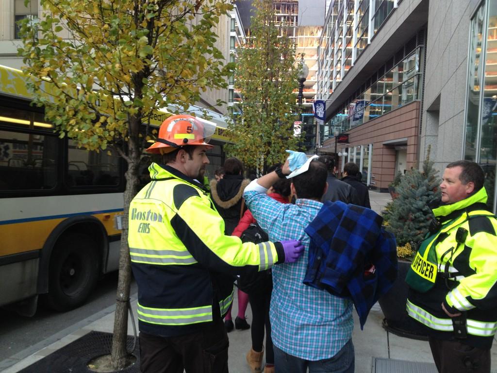 35 taken to hospital after two trolleys collide at Boylston MBTA station