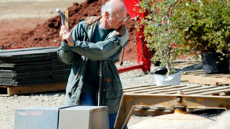 Larry David starts filming in North Andover
