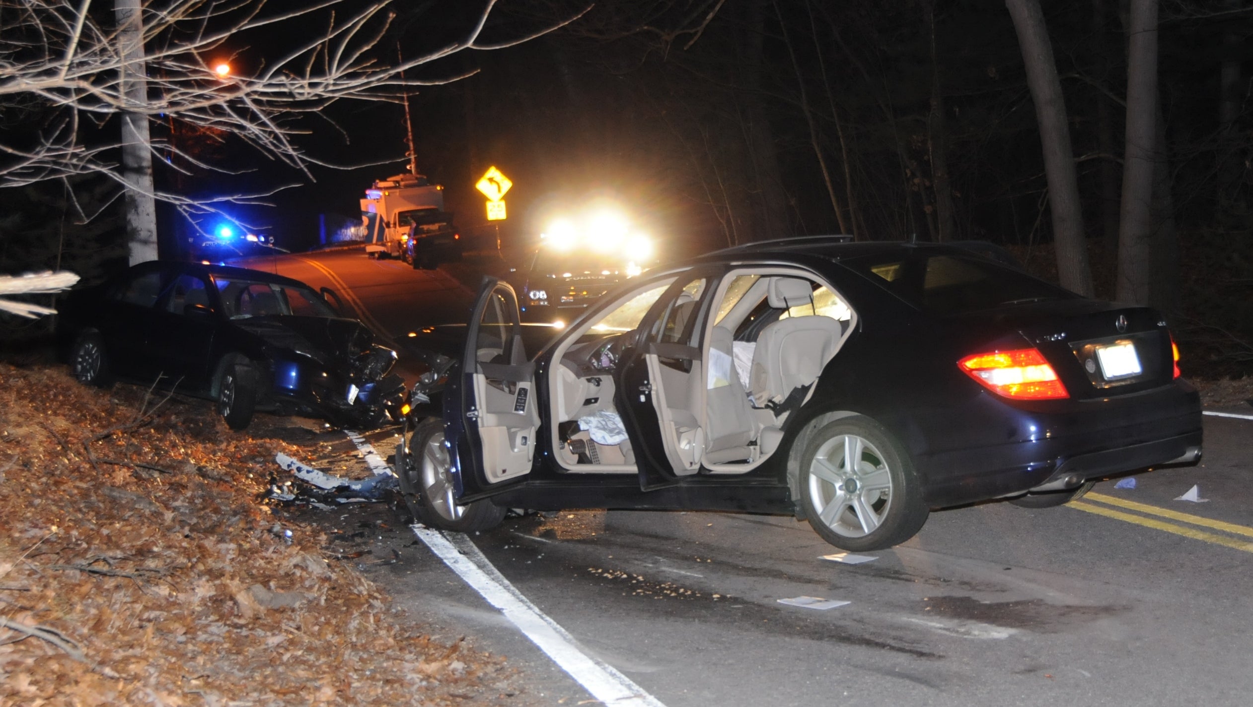 Wellesley police say driver crossed yellow line, causing crash that ...