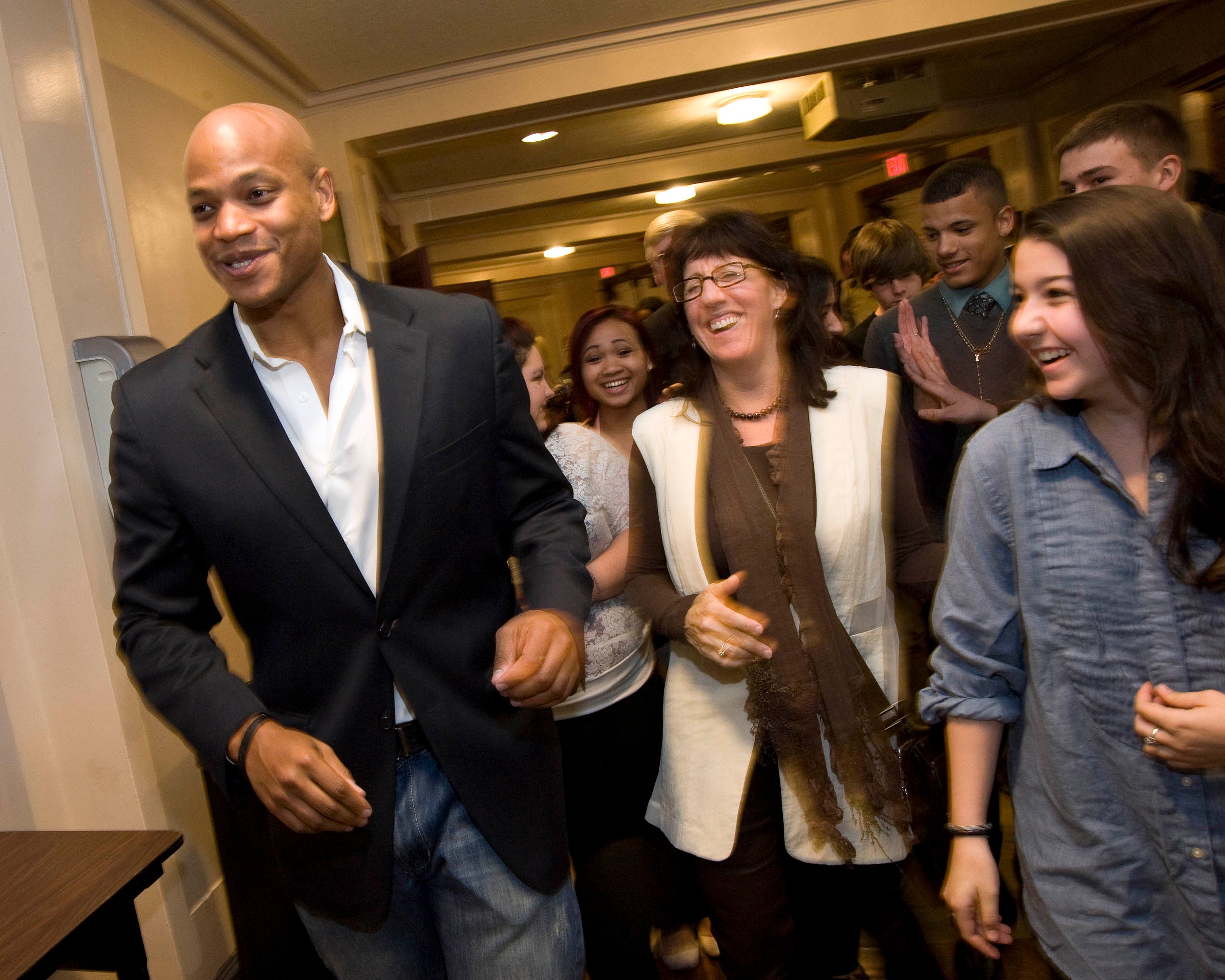 Wes Moore inspires Lowell Tech teens with his own story