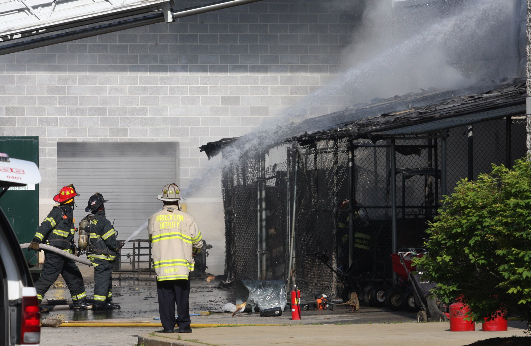 Two-alarm fire sends smoke through US Postal Service processing center ...