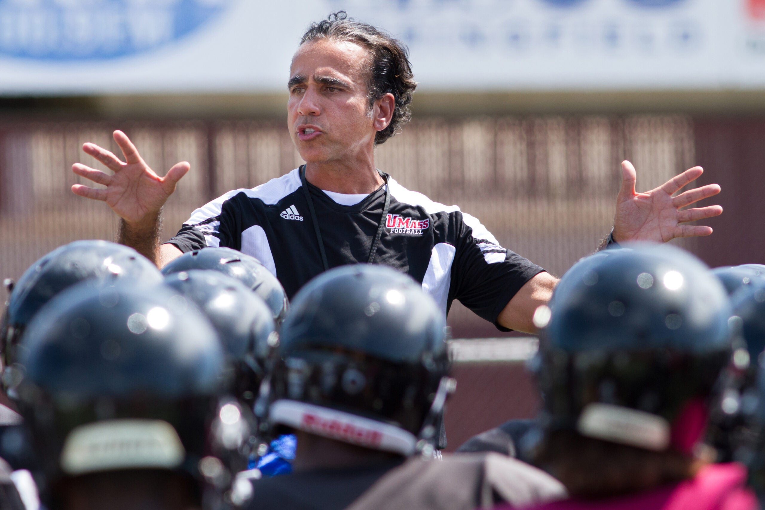 Charley Molnar running the show for UMass