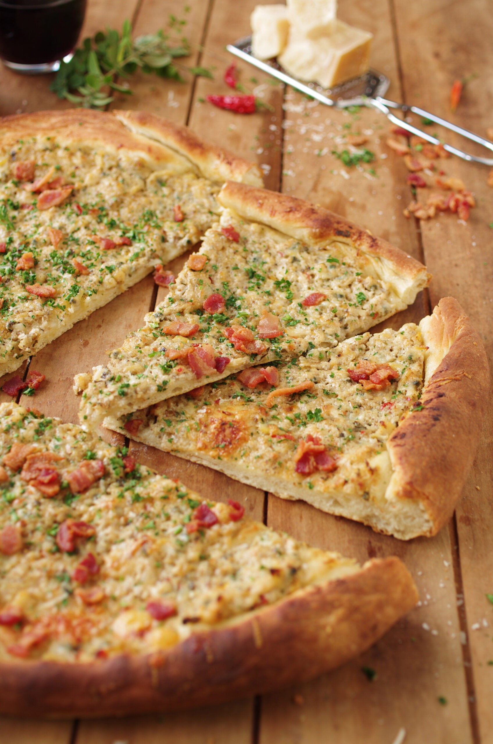 Recipe for white clam pizza
