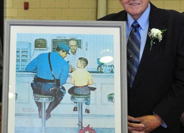 Police officer who posed for iconic Rockwell illustration dies