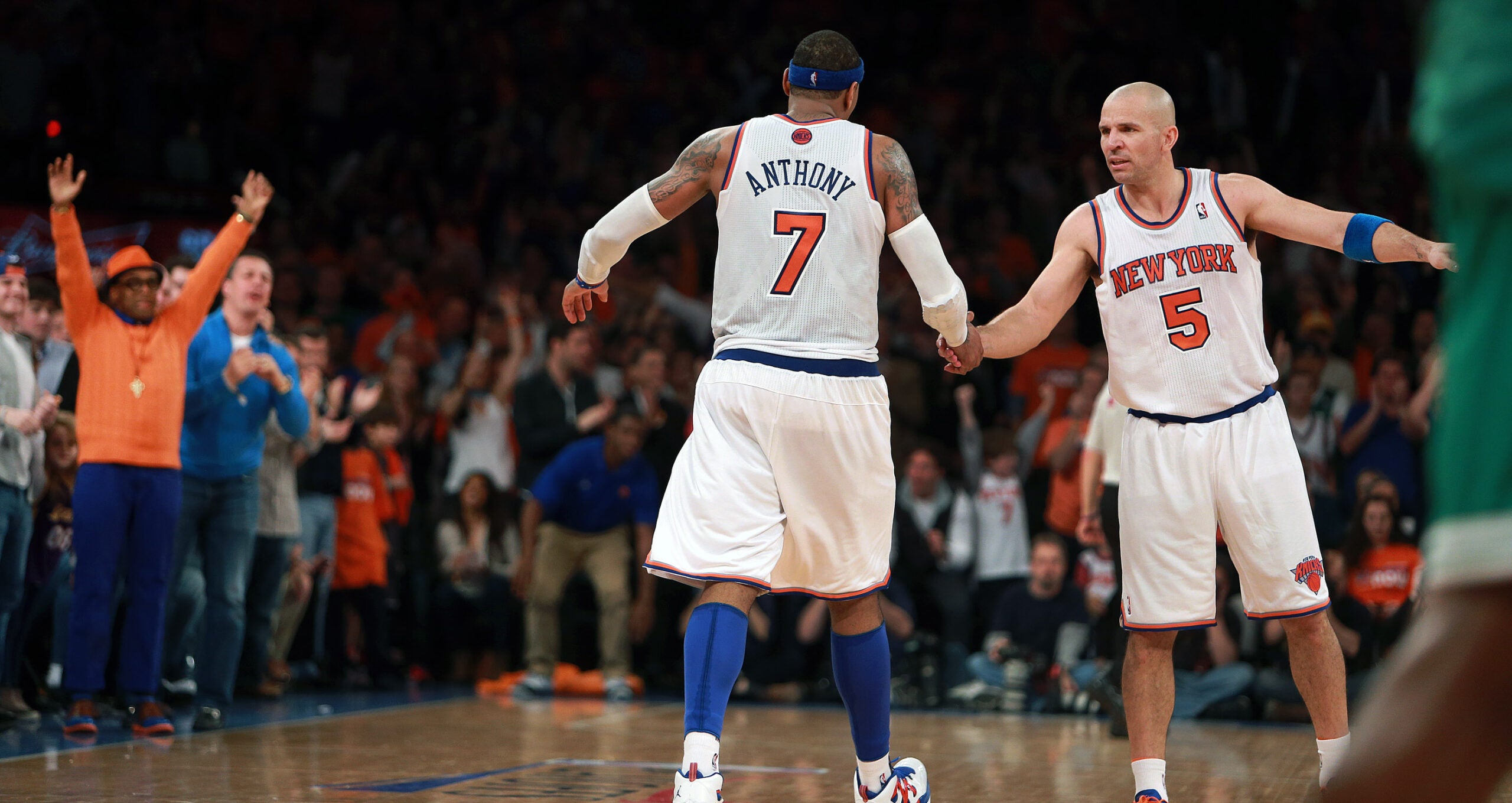 At 40, Knicks’ Jason Kidd runs circles around Celtics