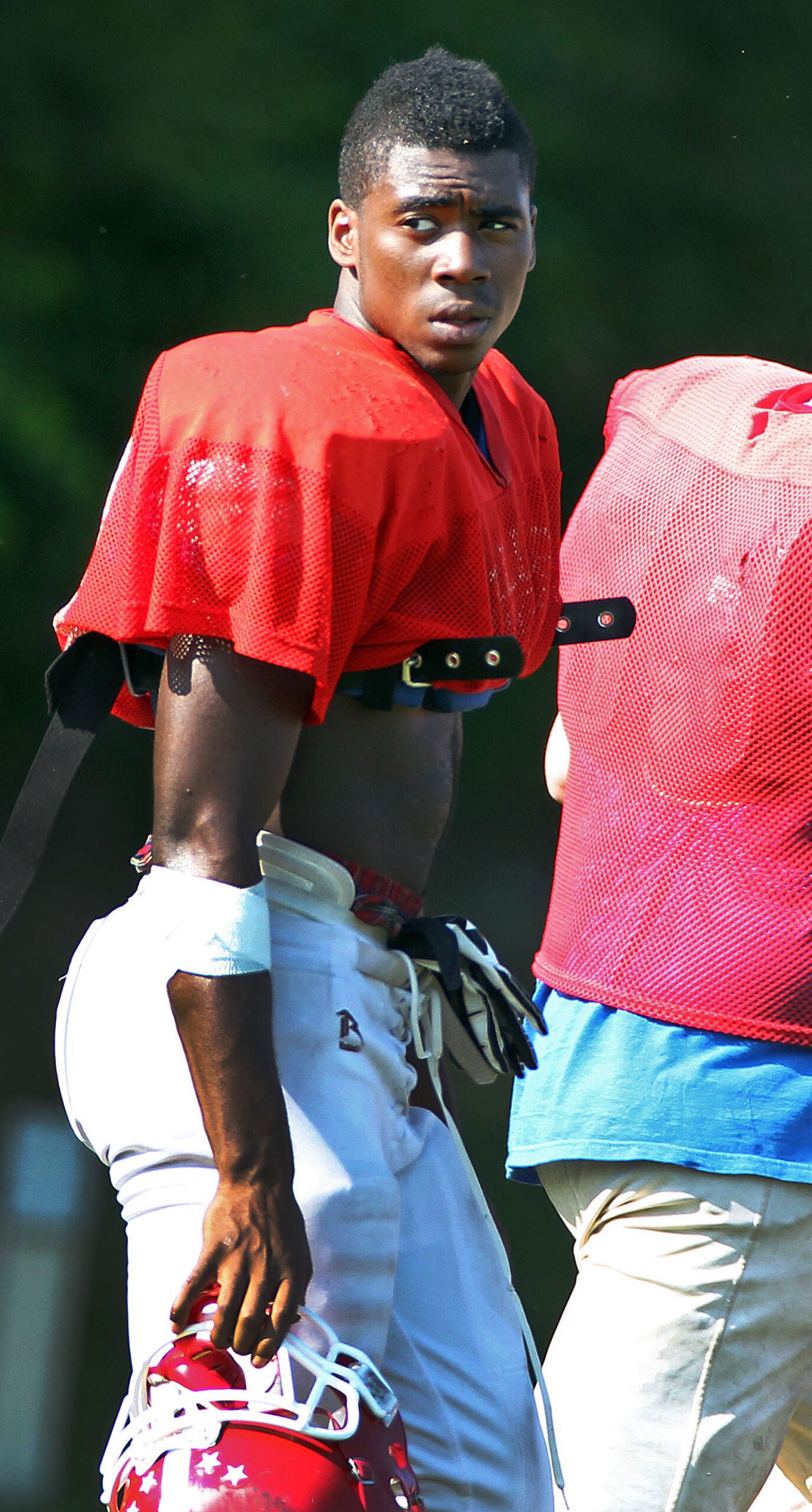 Odiah rushes into record book at Burlington High