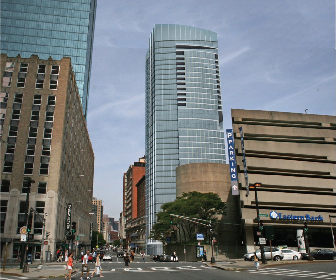 Developers pitch new design for Back Bay tower