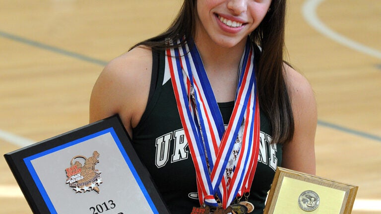 Walpole’s Amy Piccolo on fast track at Ursuline Academy