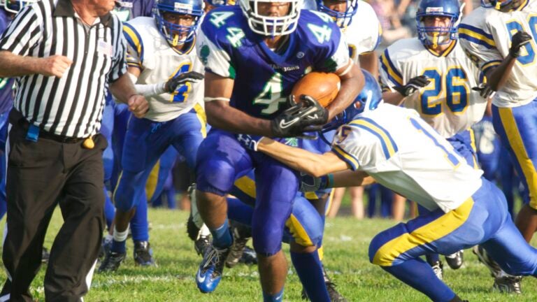 Blue Hills runs over East Boston