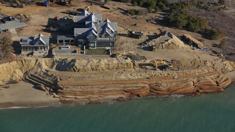 Clifftop Chappaquiddick house threatened by erosion raises big ...