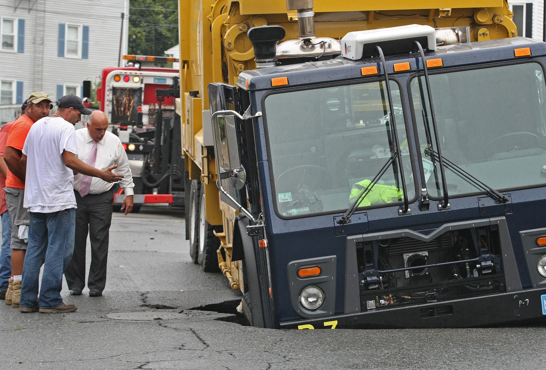 Fall River combats flooding after 2 inches of rain fall on city in less ...