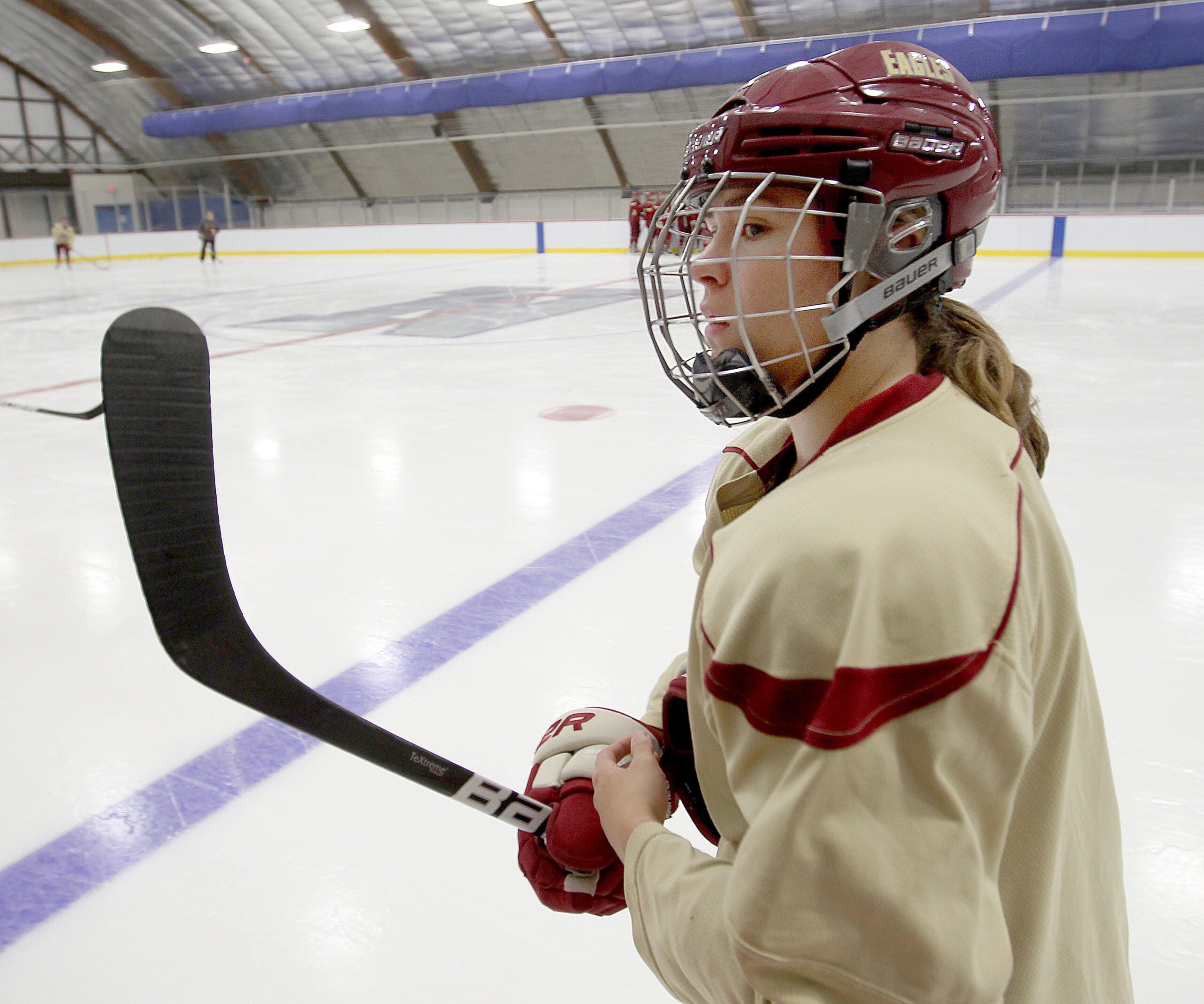 Alex Carpenter enjoying the family business — hockey