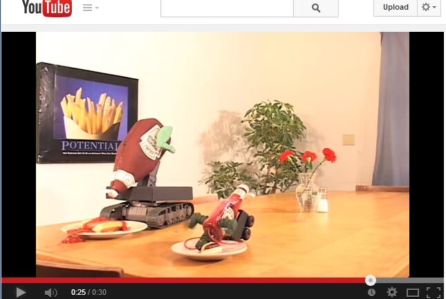 Watch: Video Shows Futility of Robot Ketchup Machines