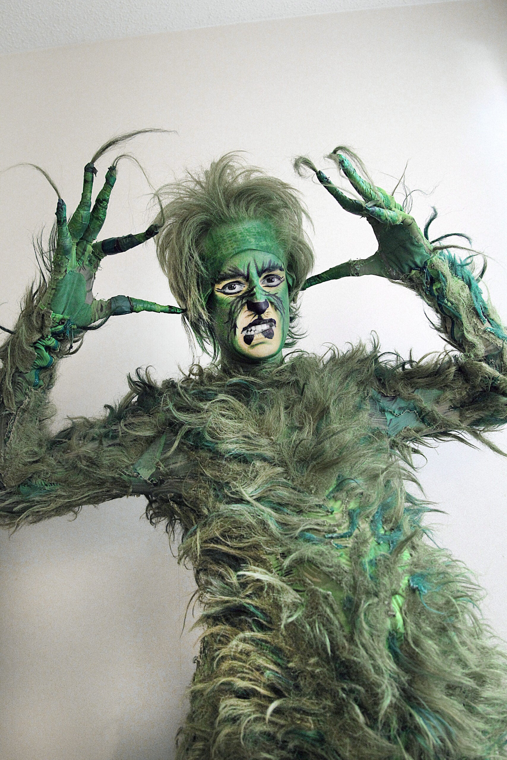 Transforming into the Grinch