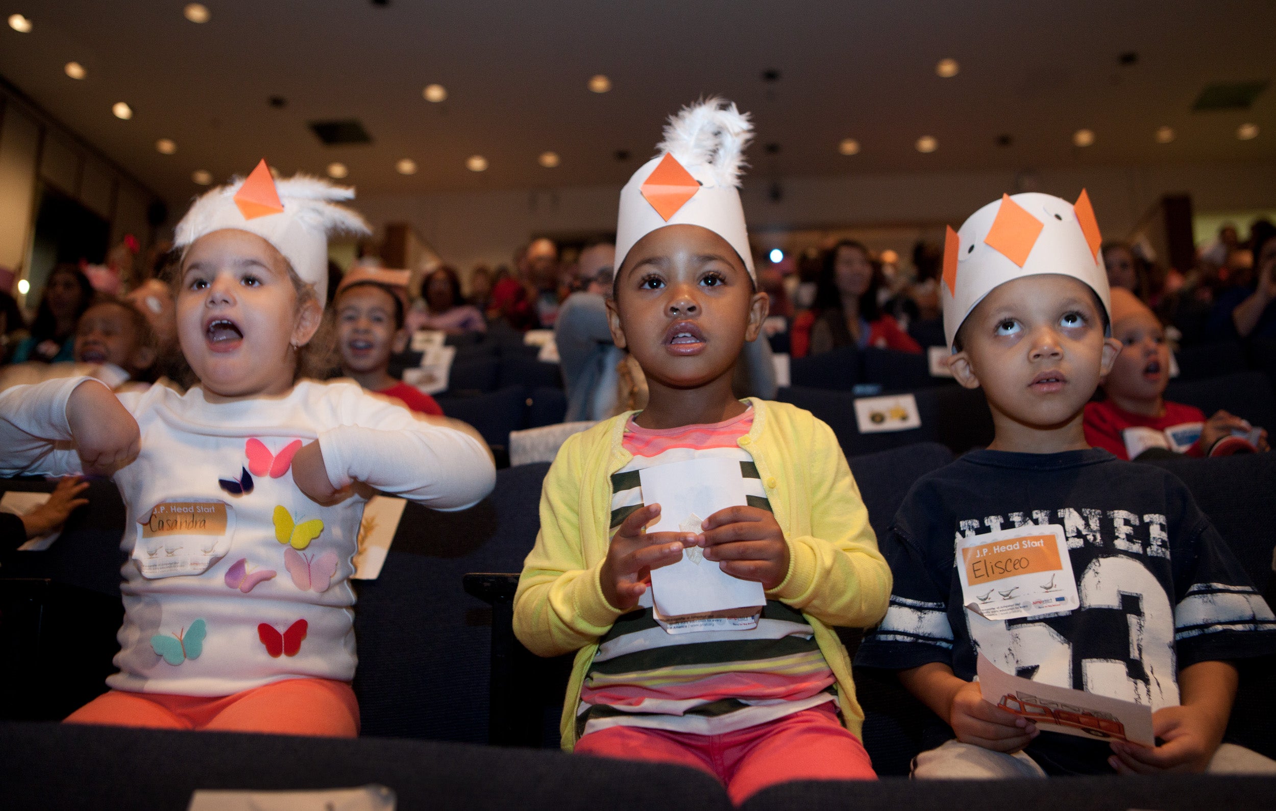 Kids get a jump on reading at Jumpstart event