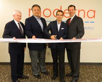 Moderna officially expands to new headquarters in Cambridge