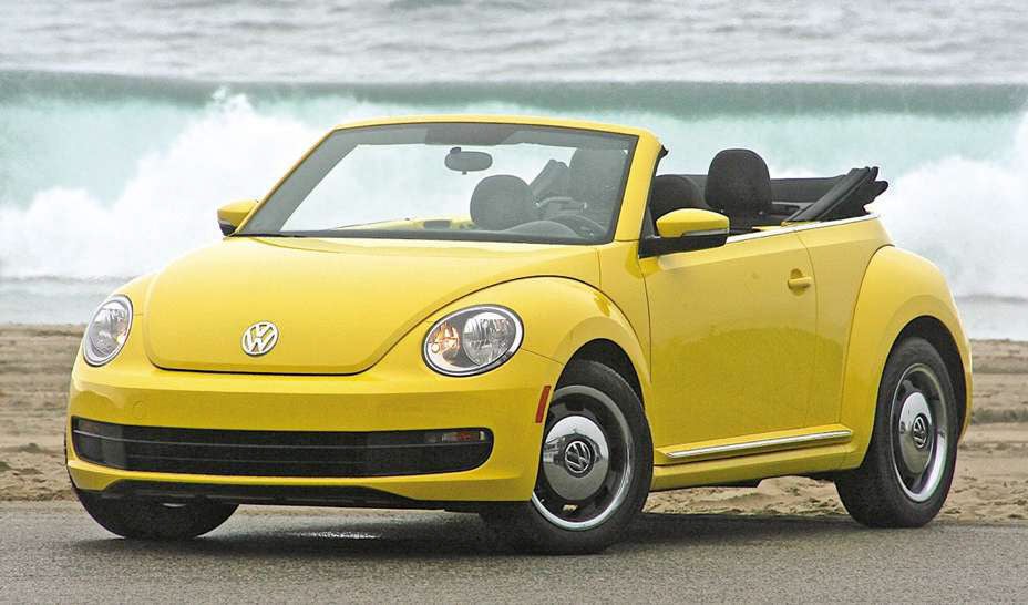 Volkswagen Beetle Yellow Convertible Volkswagen: Beetle Dune Als
