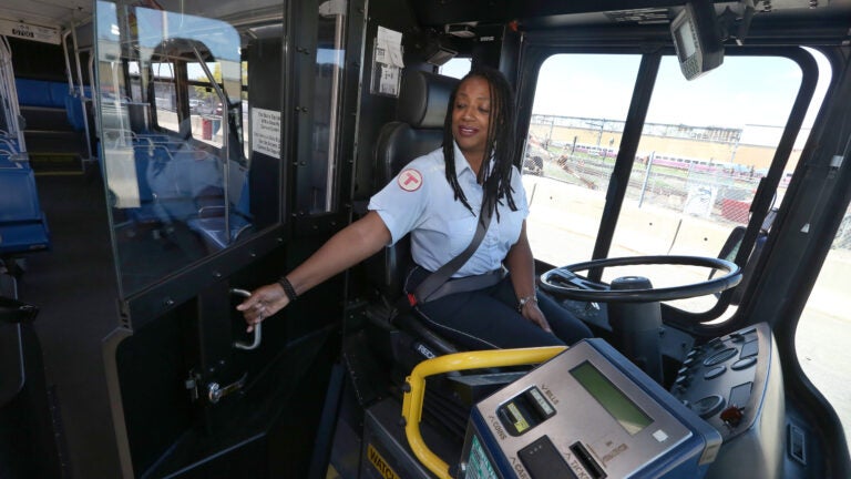 New Barrier on MBTA Bus Protects Drivers From Abusive Passengers