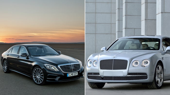 Bentley Flying Spur W12 vs. Mercedes-Benz S550 4Matic