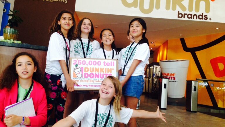Park School Students Lobby Dunkin’ Donuts