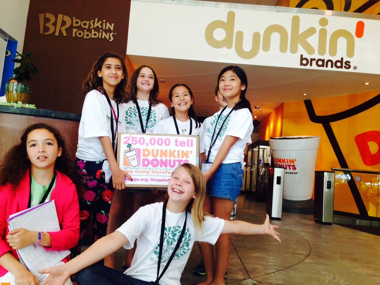 Park School Students Lobby Dunkin’ Donuts