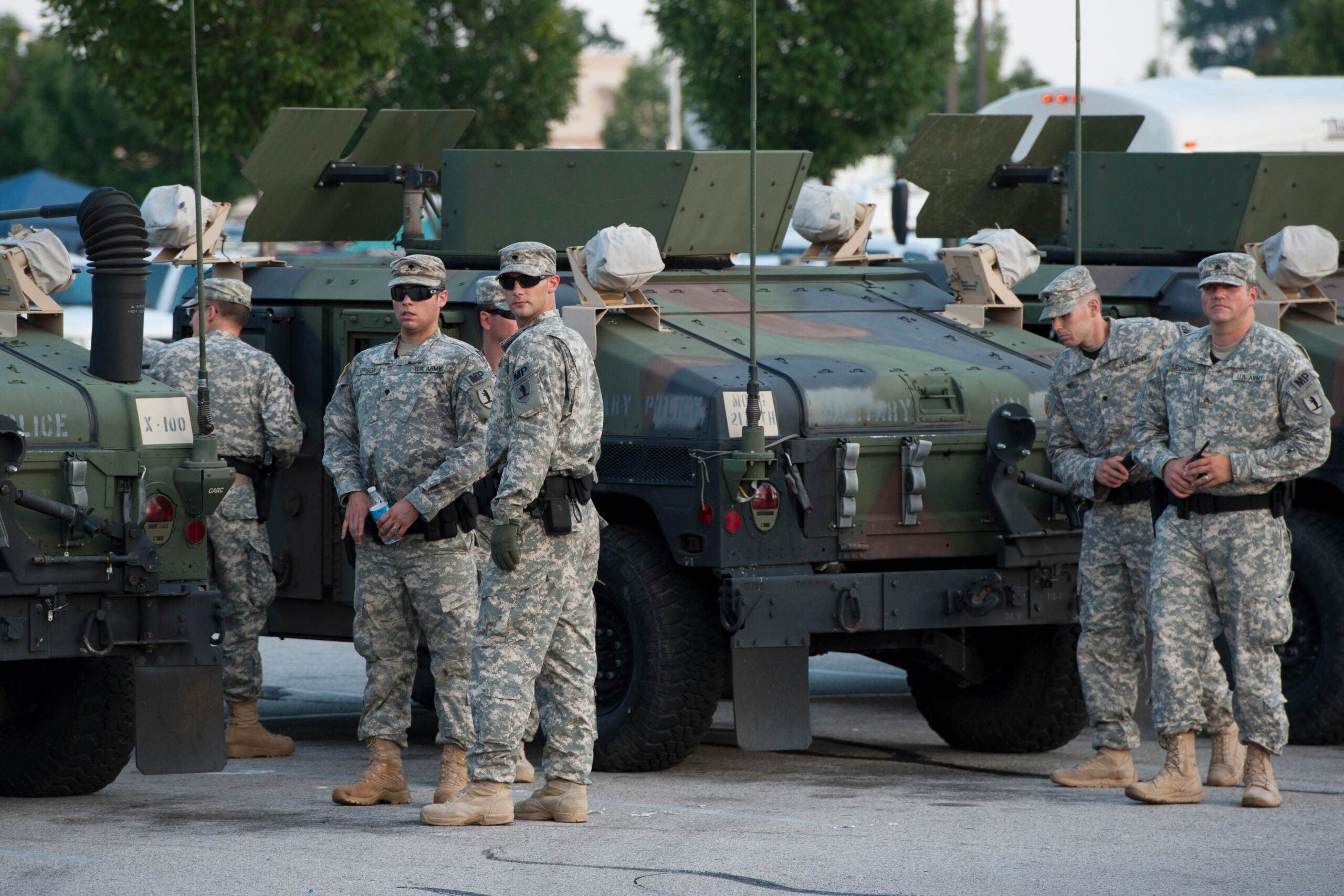 National Guard Descends on Ferguson