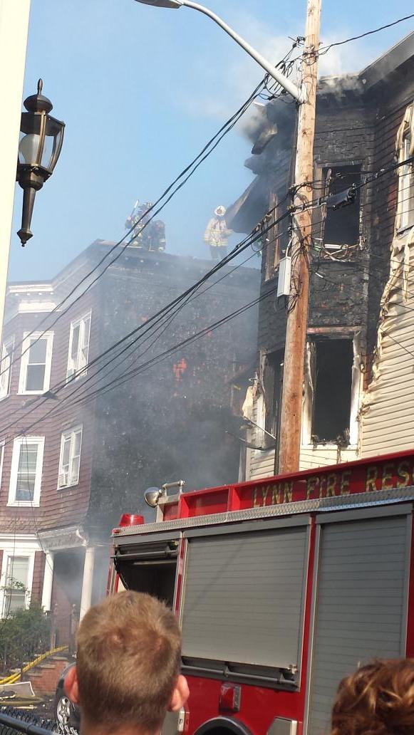 Lynn Fire Leaves 40-50 People Homeless