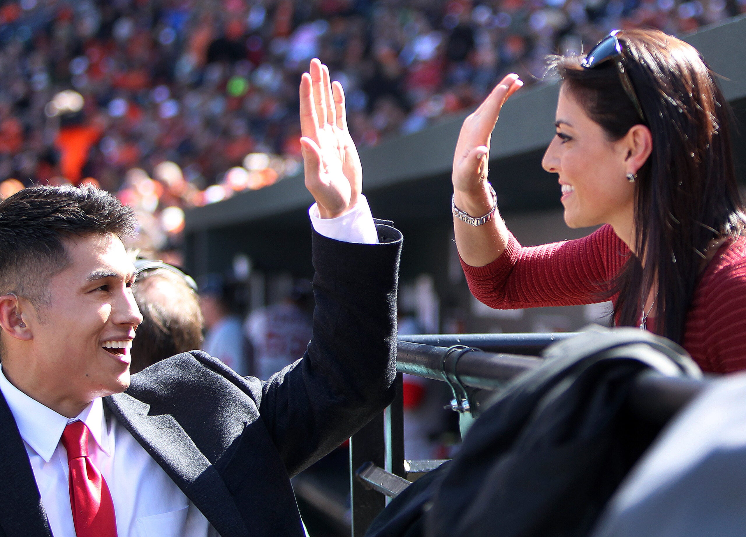 Knot Good? NESN Reporter Gary Striewski Struggles With Red Bow Tie